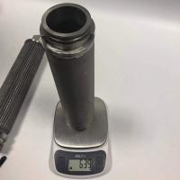 China Stainless Steel Sintered Filter Mesh Cartridge 1um 10 inch SS 304 316L for sale