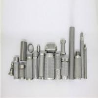 China Flat Stainless Steel Cylindrical Wire Cartridge Mesh Filter for Polymer filtration Sintered Filter Element for sale