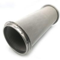 China High quality Stainless steel 316L five layer sintered mesh filter cartridge for sale