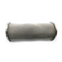China High quality Stainless steel 316L five layer sintered mesh filter cartridge for sale