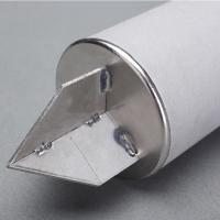 China Stainless Steel Sintered Mesh Filter Cartridge 20 inch 100um Pleated Candle Filter for sale