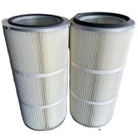 China Powder Coating Filter Paint Spray Booth Filter Dust Collector air cartridge filter for sale