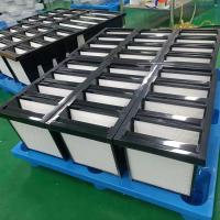 China V Bank Compact Air Filter Fiberglass Media F7 F8 F9 592x592x292mm for HVAC Ventilation Systems for sale