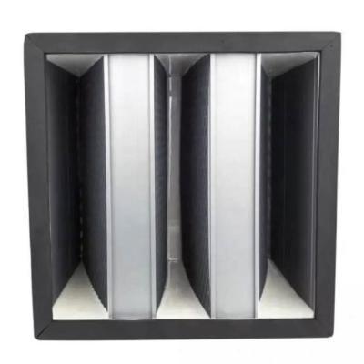 China High temperature-resistance high efficiency box  air filter/ hepa filter for sale