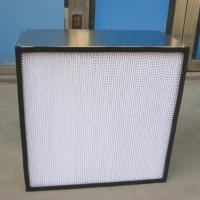 China Industrial H13 h14 HEPA Air Filter hepa filter box for sale