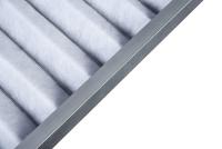 China Customized MERV 8-14 Pleated Panel Air Filter for AHU HVAC Furnace 3400 m3/h for sale