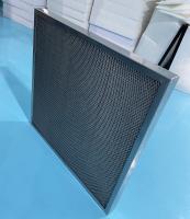 China G4 Washable Stainless Steel Pre Air Filter 594x594x46mm High Temperature Metal Mesh for sale