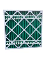 China Cardboard Frame Pleated Panel Air Filter G4 3400 m3/h for HVAC Systems for sale