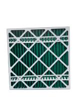 China Cardboard Frame Pleated Panel Air Filter G4 3400 m3/h for HVAC Systems for sale
