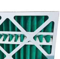China MERV 8 Pleated AC Furnace Air Filter 3400 m3/h Cardboard Frame Panel for AHU HVAC for sale