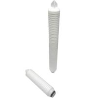 China PP Pleated Filter Cartridge 10 inch 1 Micron Polypropylene Water Purifier Industrial Filtration for sale