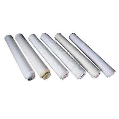 China High Flow Cartridge Filter 6 Inch OD 40 Inch Length Polypropylene for sale