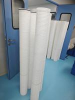 China 60 inches High flow pp pleated filter cartridge for industries for sale