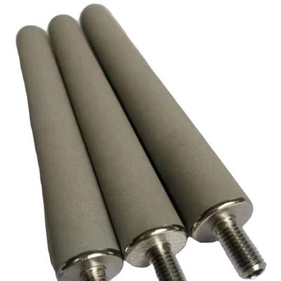 China Titanium Powder Sintered Filter Cartridge 1um 60mm OD for Strong Corrosive Filtration for sale