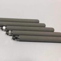 China Stainless Steel Sintered Filter Cartridge 20 inch 1um to 100um Pleated Candle Filter Element for sale