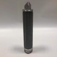 China Stainless Steel Sintered Filter Cartridge 20 inch 1um to 100um Pleated Candle Filter Element for sale