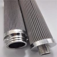 China 5 Micron Sintered Stainless Steel Candle Filter Element 10 Inch 316L Porous Metal Filter for sale