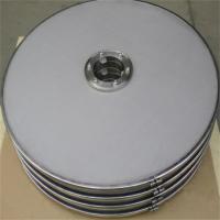 China Leaf Filter Disc Stainless steel polymer disc filter sintered round ring filter disc for sale