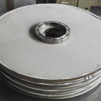 China Leaf Filter Disc Stainless steel polymer disc filter sintered round ring filter disc for sale