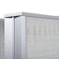 China F9 ABS Frame V-Bank HVAC Air Intake Gas Turbine Filter 595x595x292 mm for sale