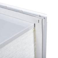 China F9 ABS Frame V-Bank HVAC Air Intake Gas Turbine Filter 595x595x292 mm for sale