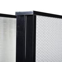 China F8 Merv 13 High Volume Air Filter 4V Bank 592x592x292mm Industrial HVAC for sale