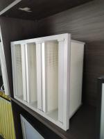 China V-Type HEPA Filter 99.995% Efficiency 305x305x70mm ABS or PVC Plastic Frame for sale