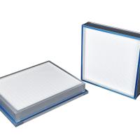 China Gel Seal HEPA Filter 610x610x96mm AHU Aluminum Frame for HVAC Industry for sale