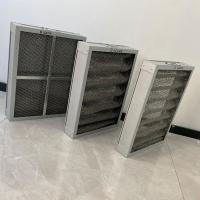 China Washable Stainless Steel Aluminum Mesh G4 Pre Filter 24x24x2 High Temperature Hot Air Oven for sale