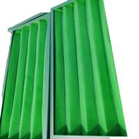 China Custom Size G4 Primary Air Filter 3400 m3/h Washable HVAC Panel Filter Aluminum Frame for sale