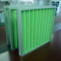 China Custom Size G4 Primary Air Filter 3400 m3/h Washable HVAC Panel Filter Aluminum Frame for sale