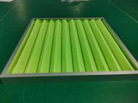 China Washable G4 Pleated Air Filter 3400 m3/h Aluminum Frame for AHU Pre Filter for sale