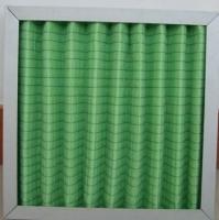 China Washable G4 Pleated Air Filter 3400 m3/h Aluminum Frame for AHU Pre Filter for sale
