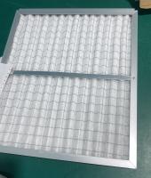 China Washable G4 Pleated Air Filter 3400 m3/h Aluminum Frame for AHU Pre Filter for sale