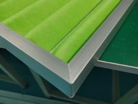 China Washable G4 Pleated Air Filter 3400 m3/h Aluminum Frame for AHU Pre Filter for sale