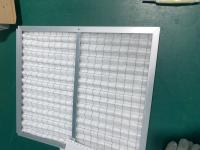 China Washable G4 Pleated Air Filter 3400 m3/h Aluminum Frame for AHU Pre Filter for sale