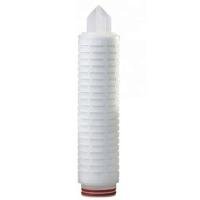 China 10 Inch 045 Micron PP Pleated Filter Cartridge 69mm Beverage Medical Liquid Filter for sale