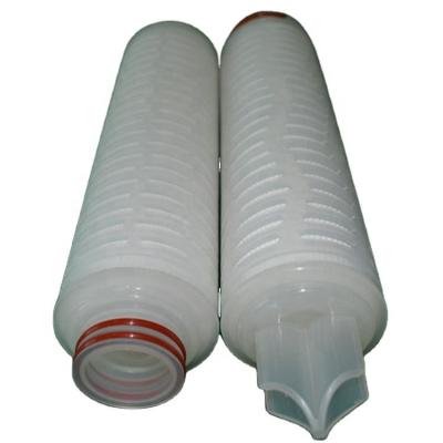 China PP Pleated Filter Cartridge 10 inch 40 inch 1-100 Micron High Flow for sale