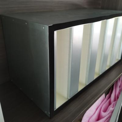 China H13 H14 ULPA Box Ventilation Filter 305x305x70mm for HVAC Air Conditioning System for sale