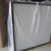 China 24x24 Inch H13 HEPA Filter 484x484x220mm Aluminum Frame for AHU HVAC Supply Air for sale
