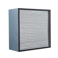 China H14 HEPA Filter 99.99% Efficiency Heat Resistant Fiberglass for Laminar Air Flow Hood Aluminium Foil for sale