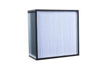 China H14 HEPA Filter 99.99% Efficiency Heat Resistant Fiberglass for Laminar Air Flow Hood Aluminium Foil for sale