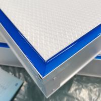 China Gel-type Mini-pleat HEPA Filter H14 for Cleanroom HVAC Systems 40m/h for sale