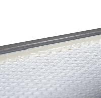 China HEPA ULPA 99.9995% Aluminum Frame Mini-pleat Microglass Fiber Air Filter for AHU for sale
