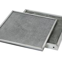 China G4 Panel Air Filter High Temperature Resistance Extruded Aluminum Foil Metal Filter 100% Tested for sale
