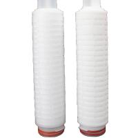 China 0.2 Micron absolute  PVDF Filter Pleated membrane effective Filtration Area for sale