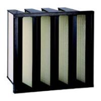 China 4V W type dust air filter mesh for air condition High efficiency filter for sale