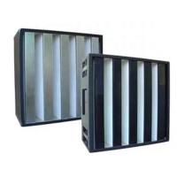 China OEM Glass Fiber Box Paper Pleater HEPA Air Filter Making Machine for V Bank Filter 592x592x292mm for sale