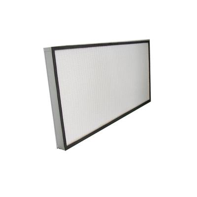 China 24x24 Inch Aluminum Frame HEPA Filter for HVAC Supply Air AHU Systems for sale