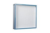 China Mini-pleat Gel Seal HEPA H14 ULPA Filter 40m/h for Clean Room Terminal Filtration for sale
